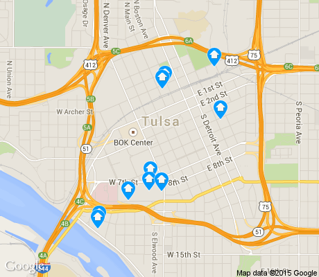 Map Of Tulsa Ok Neighborhoods