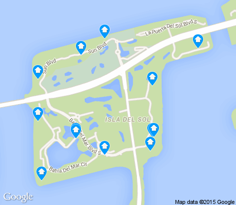 Isla Del Sol Florida Map - Map