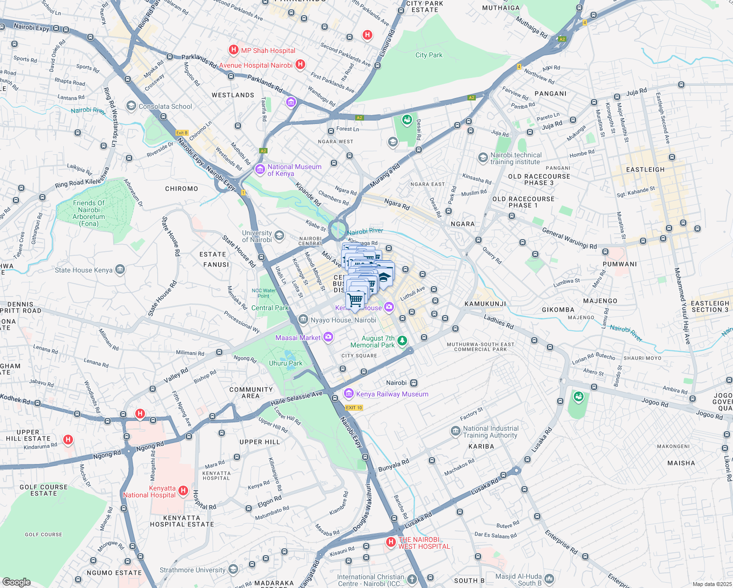 Kimathi Street, Nairobi Nairobi - Walk Score