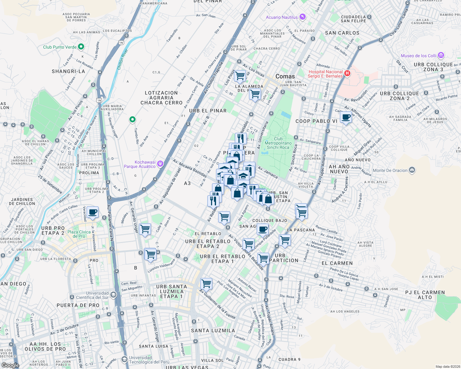 1171 Avenida Retablo, Comas Municipalidad Metropolitana de Lima - Walk ...