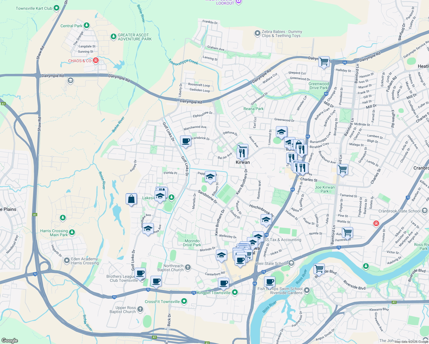 38 Peppertree Street, Townsville QLD - Walk Score