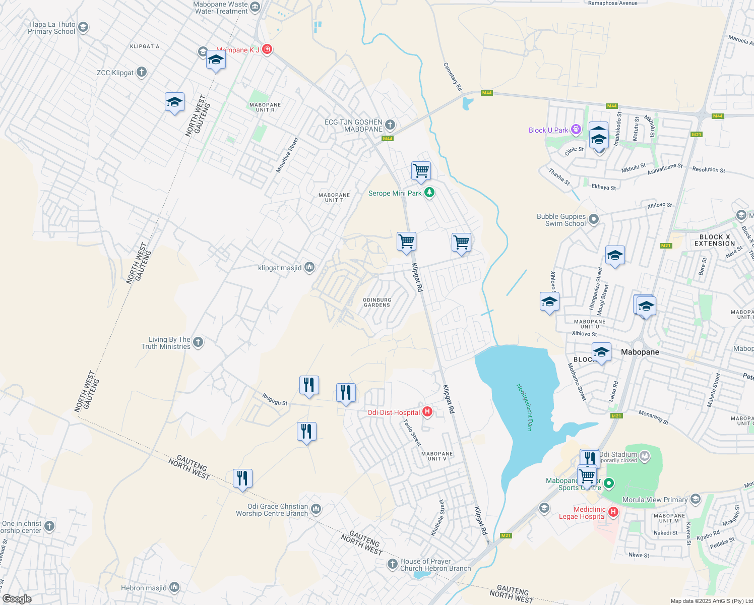 Mabopane GP - Walk Score