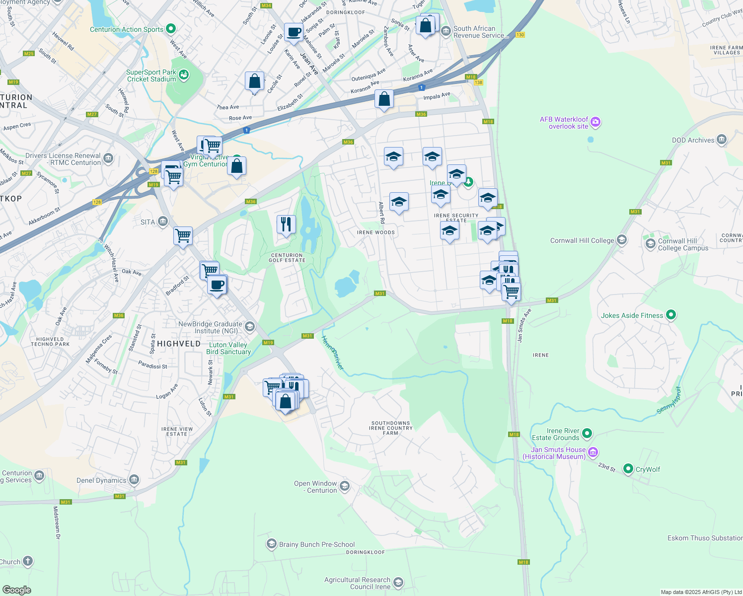 391 Nellmapius Drive, Centurion GP - Walk Score