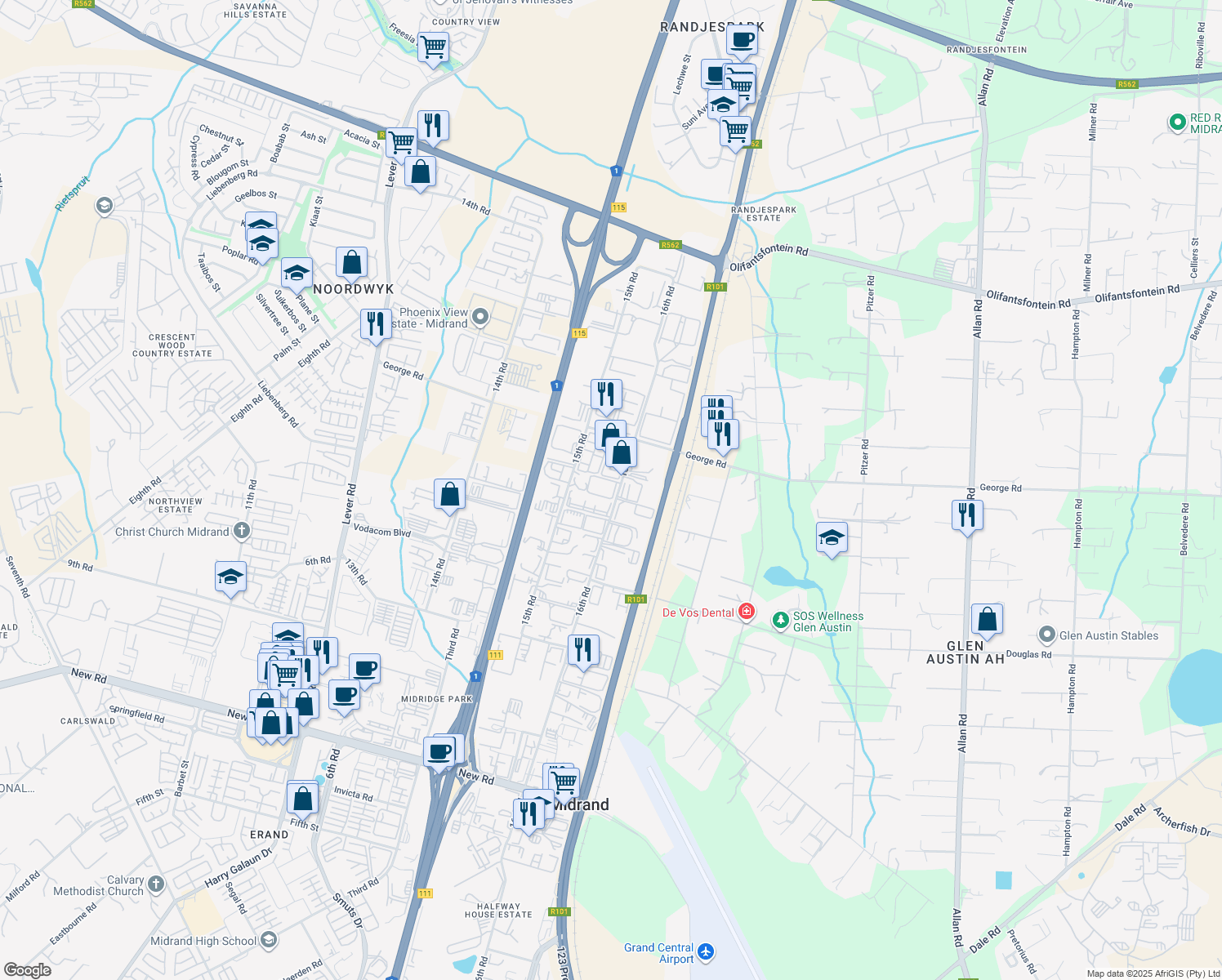 Midrand GP - Walk Score