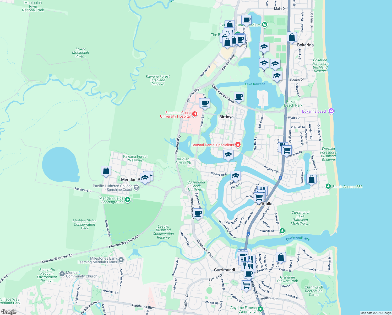 Birtinya Boulevard, Sunshine Coast QLD - Walk Score