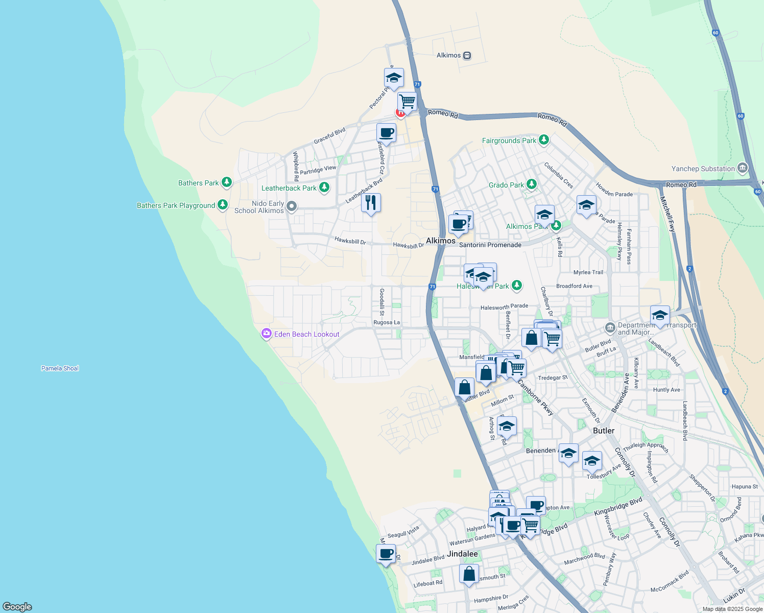 Goodalli Street, Jindalee WA - Walk Score