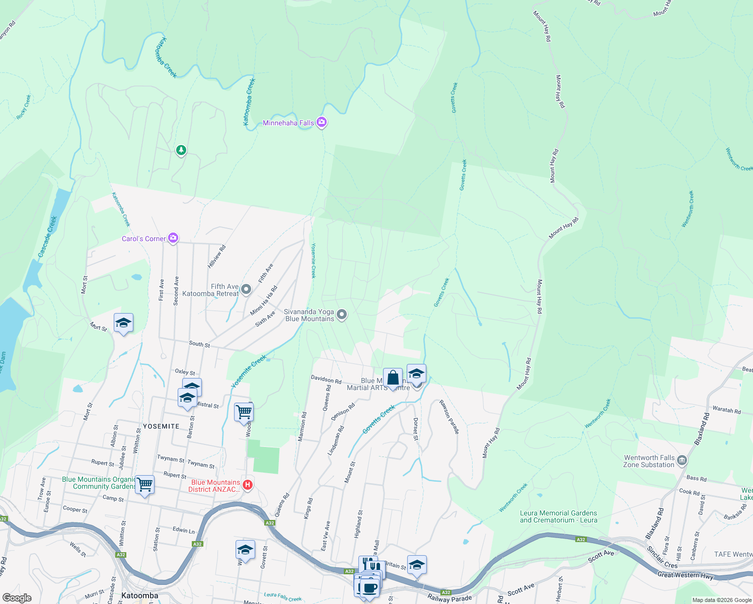 Spencer Road, Leura NSW - Walk Score