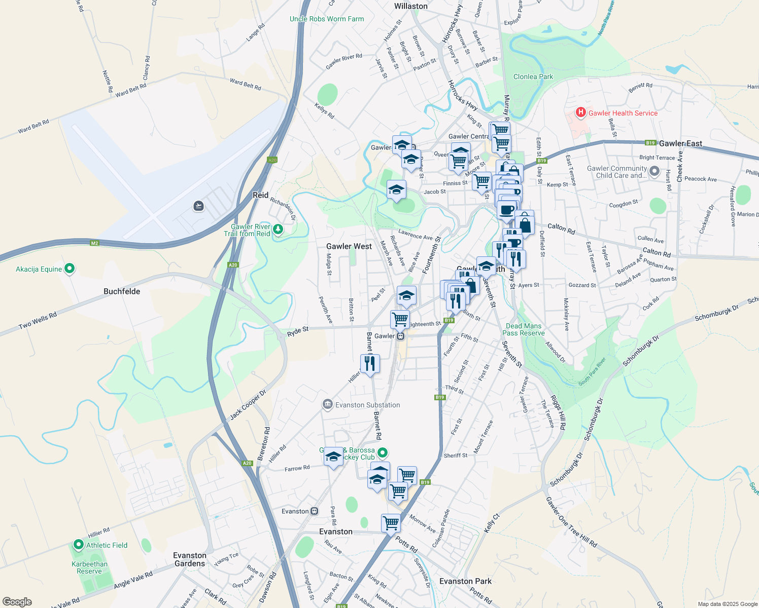 1A Peel Street, Gawler SA - Walk Score