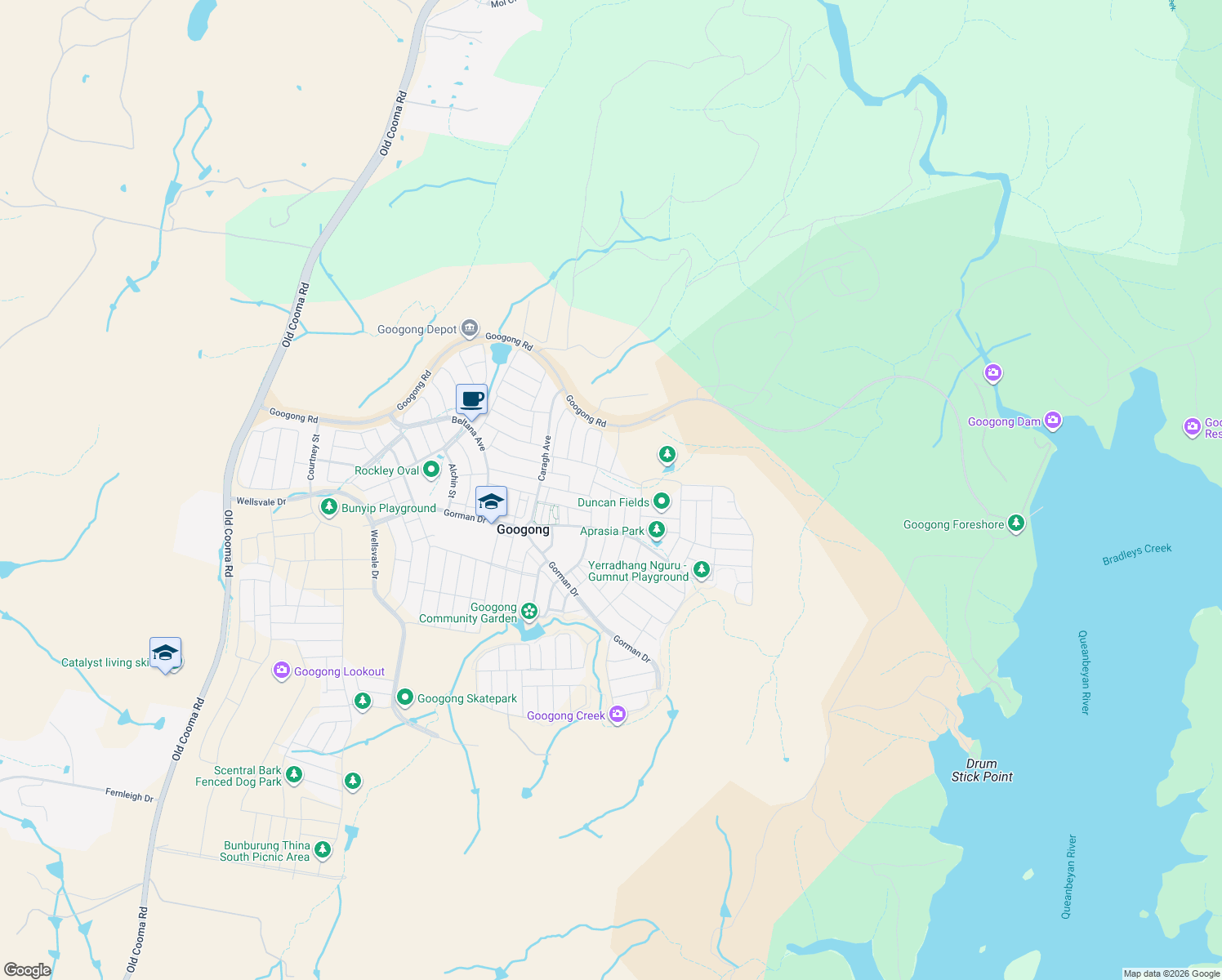 Larkin Street, Googong NSW - Walk Score
