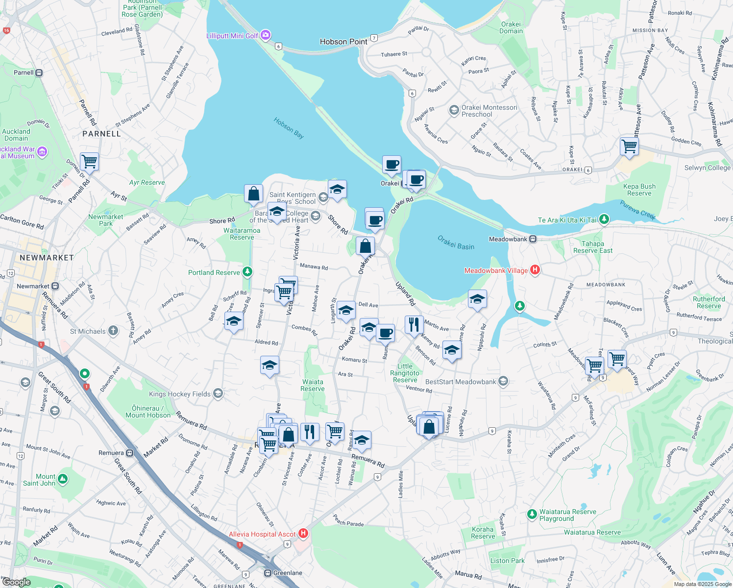 125 Orakei Road, Auckland Auckland - Walk Score