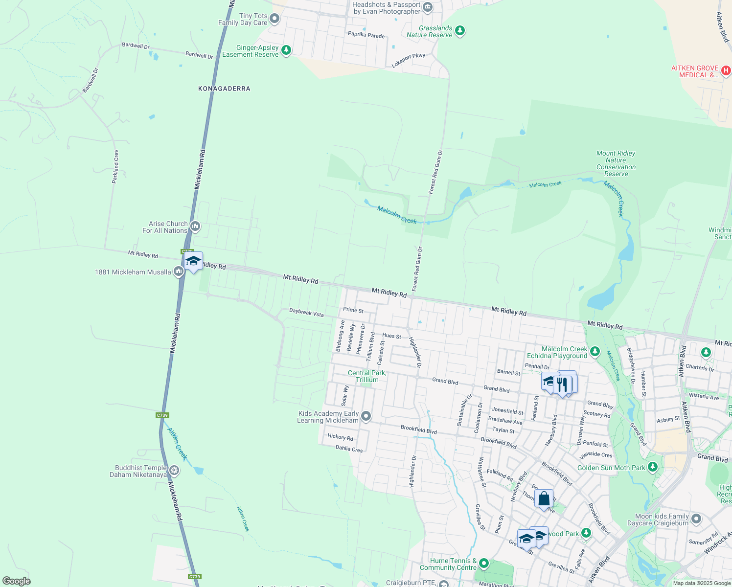 535 Mount Ridley Road, Mickleham VIC - Walk Score