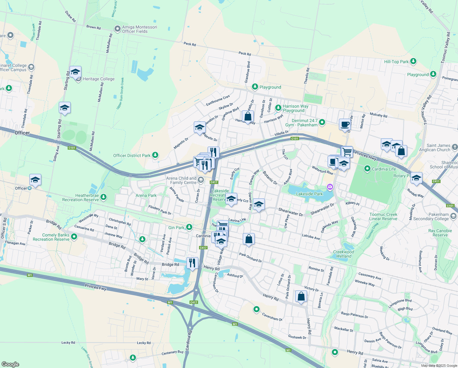 50 Everly Circuit, Pakenham VIC - Walk Score