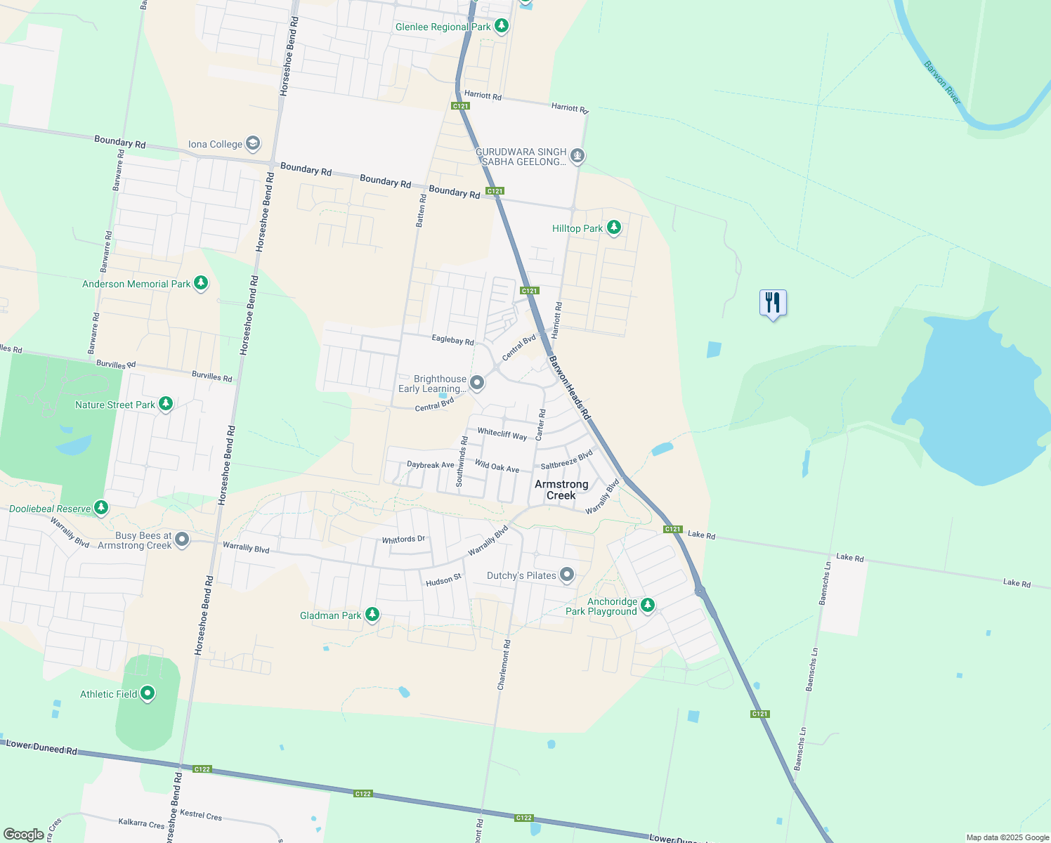 70 Southwinds Road, Armstrong Creek VIC - Walk Score