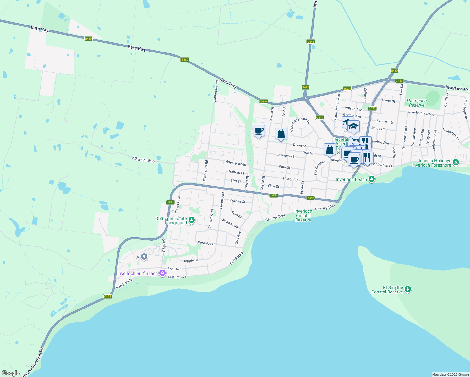 54A Toorak Road, Inverloch VIC - Walk Score