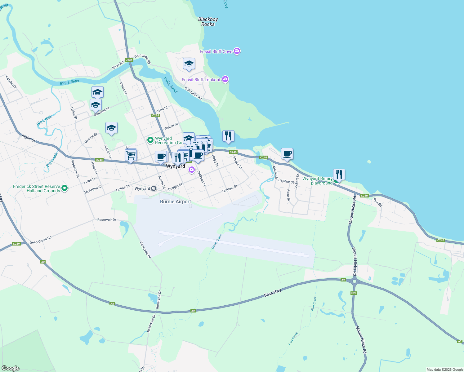 15 Quiggin Street, Wynyard TAS - Walk Score