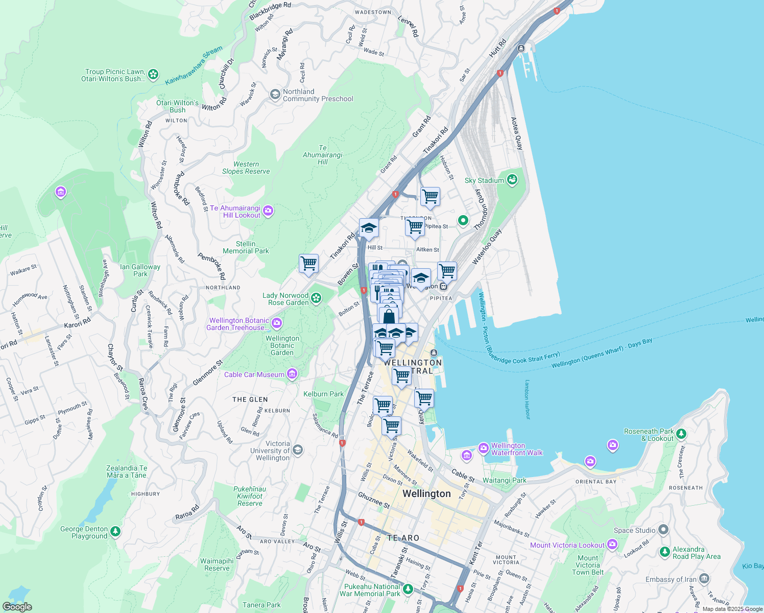 44 The Terrace, Wellington Wellington - Walk Score