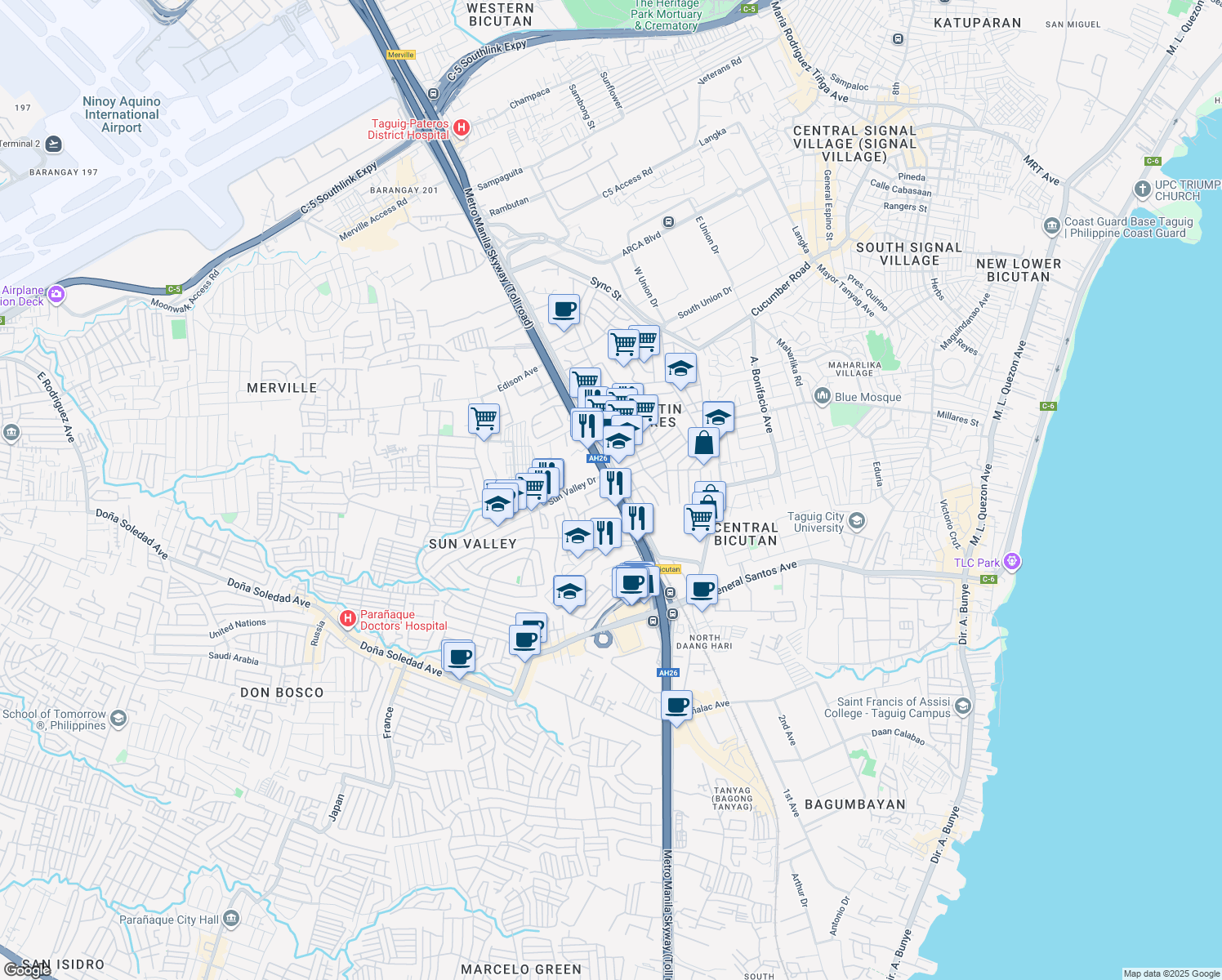West Service Road, Parañaque NCR - Walk Score