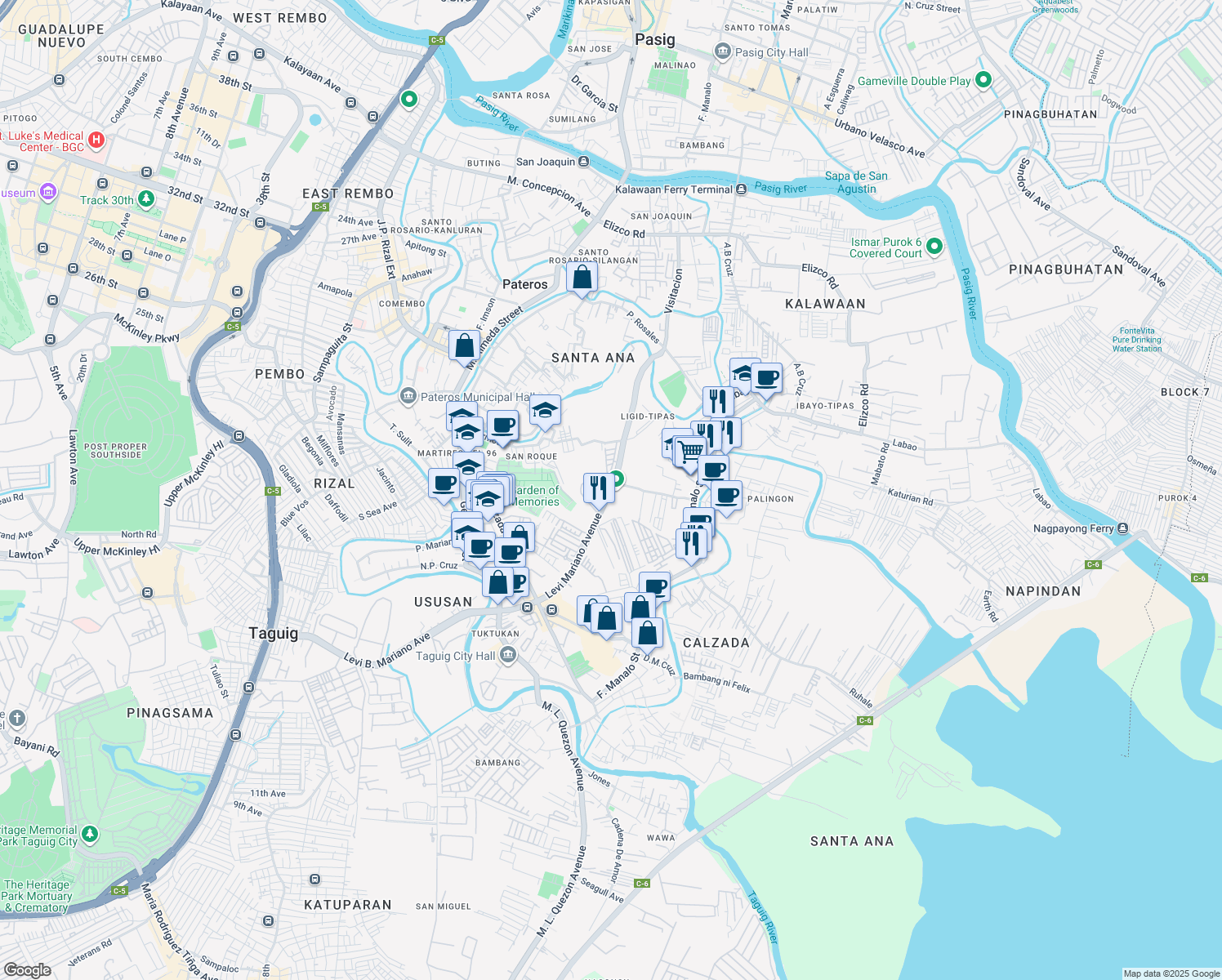 Levi Mariano Avenue, Taguig NCR - Walk Score