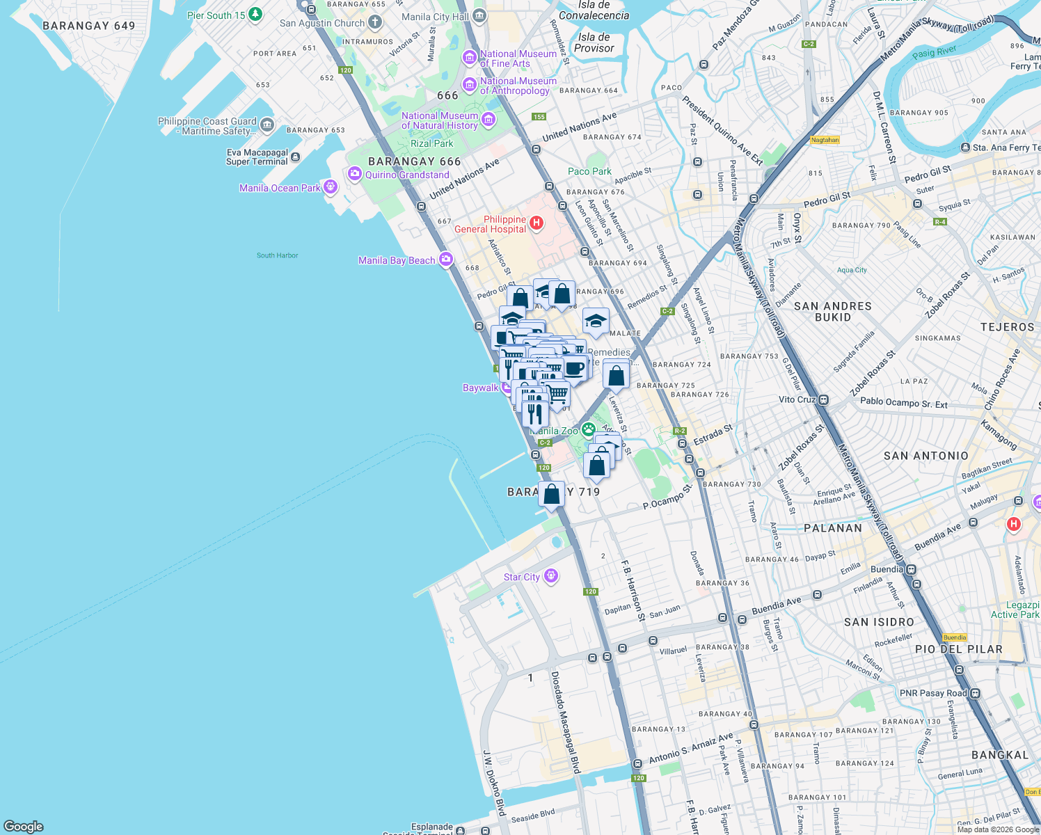 Roxas Boulevard, Manila NCR - Walk Score