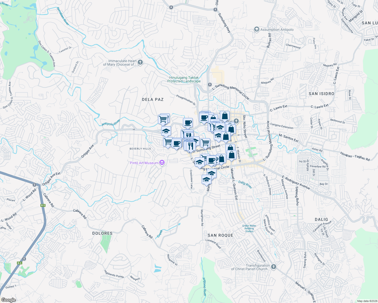 L. Sumulong Memorial Circle, Antipolo Calabarzon - Walk Score