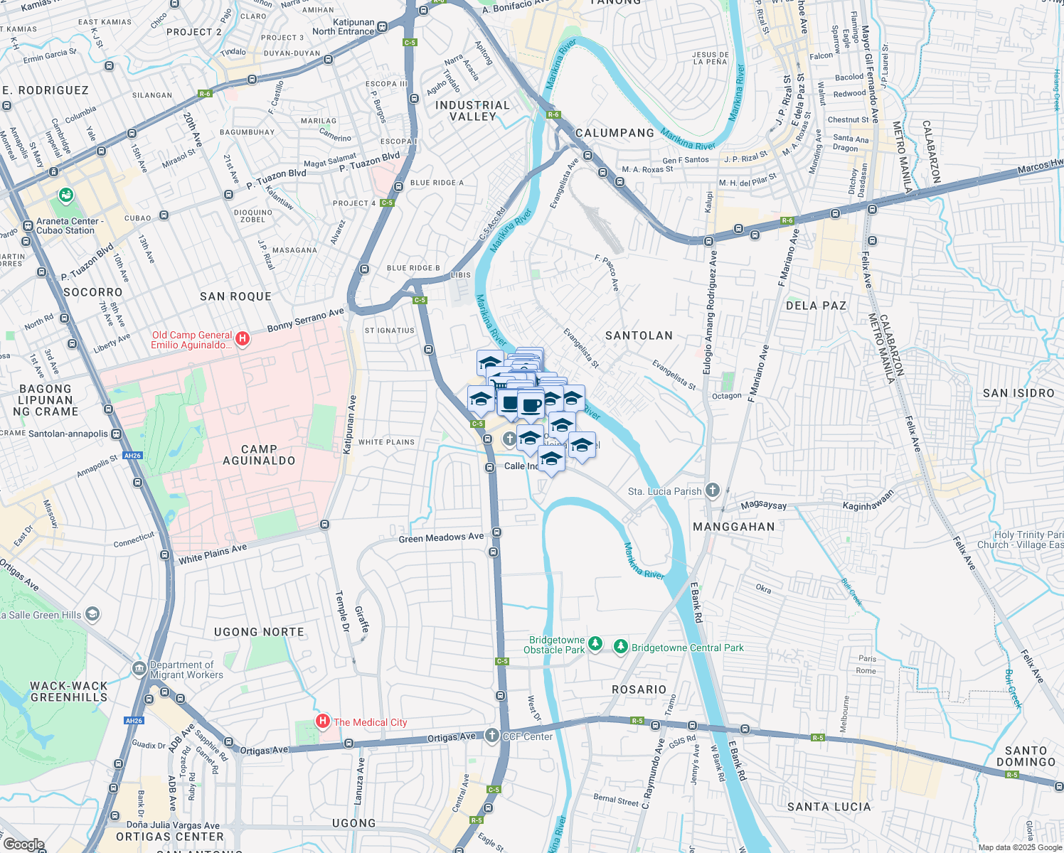 Eastwood Palm Tree Avenue, Quezon City NCR - Walk Score