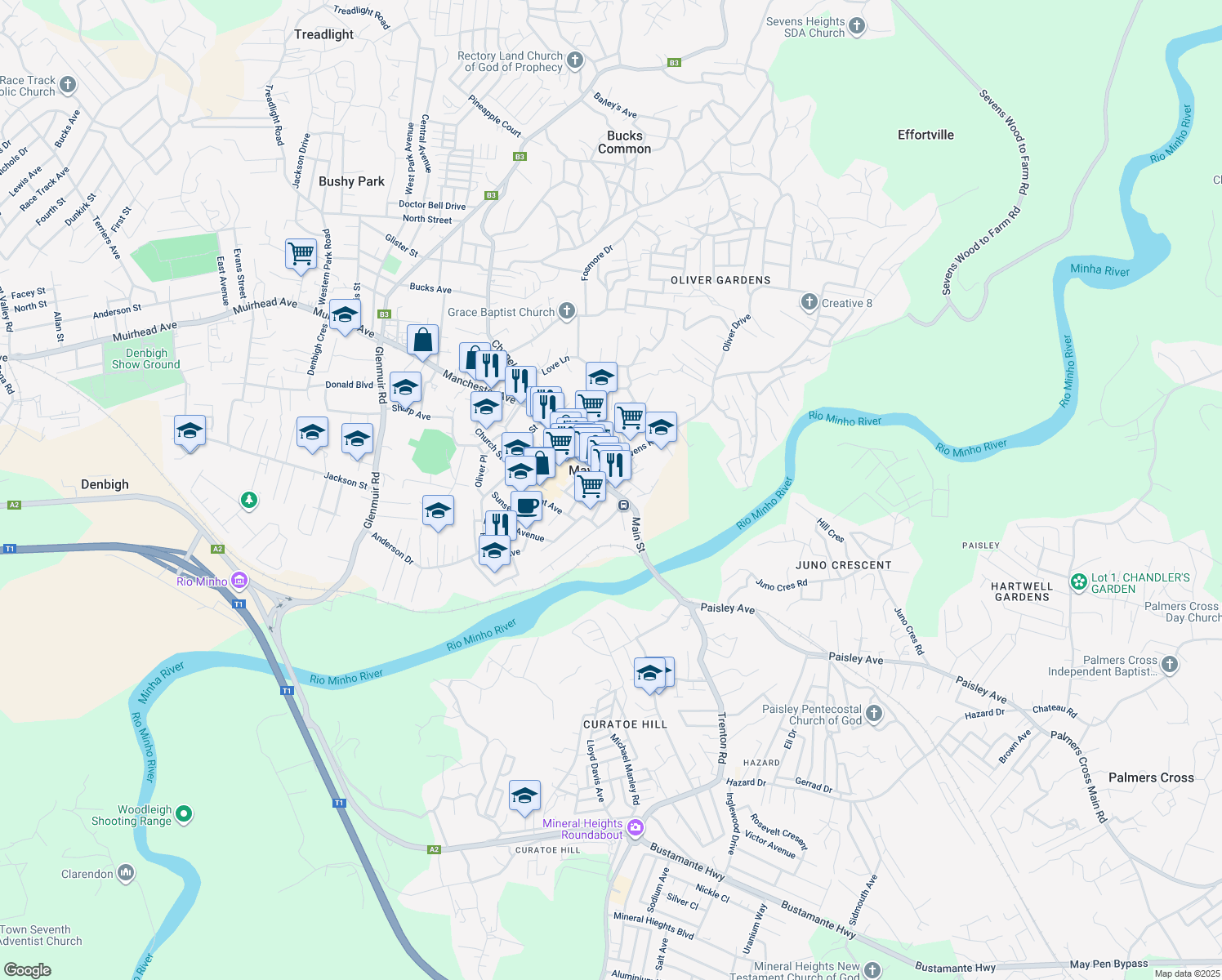 Main Street, May Pen Clarendon - Walk Score