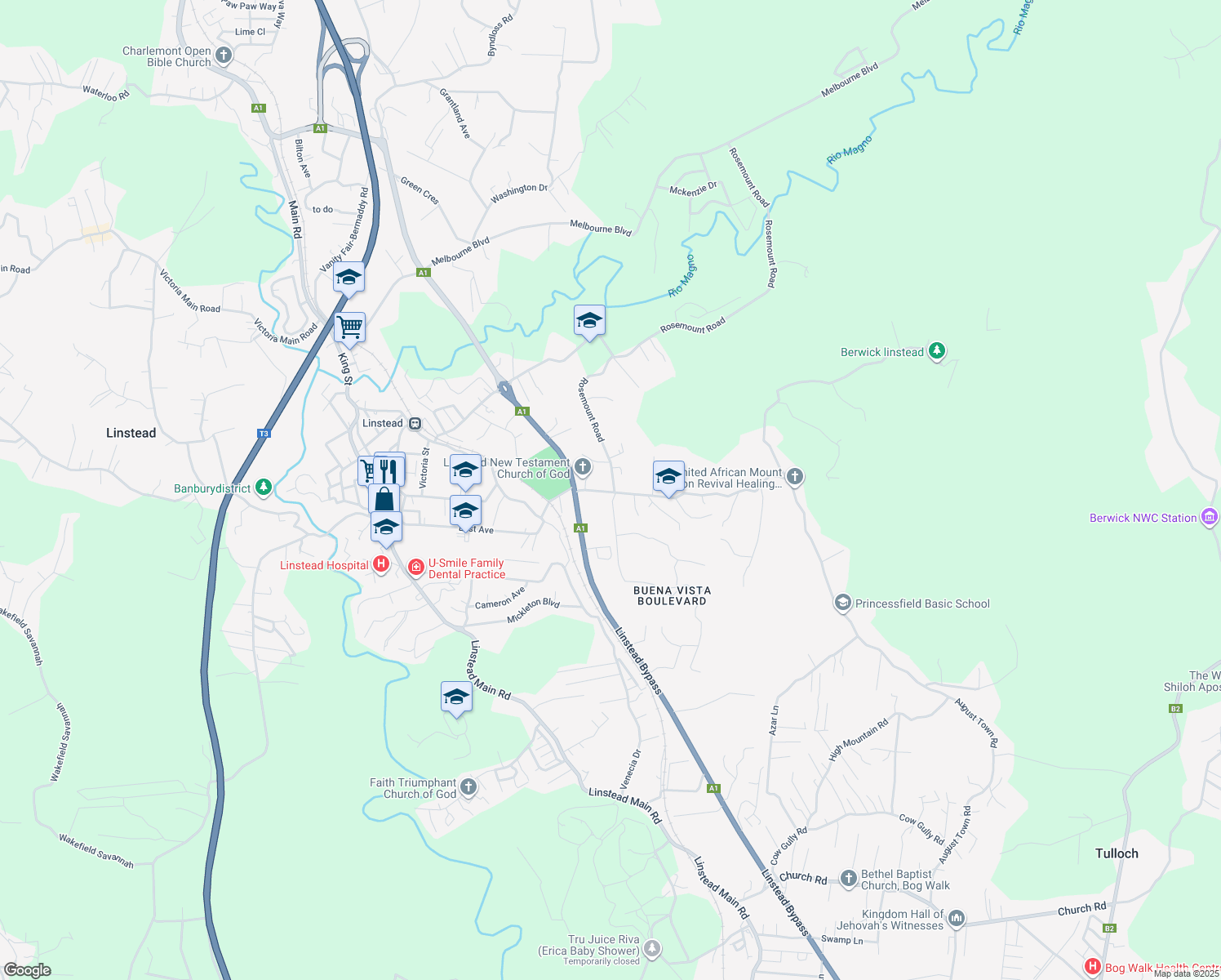 Linstead St. Catherine Parish - Walk Score