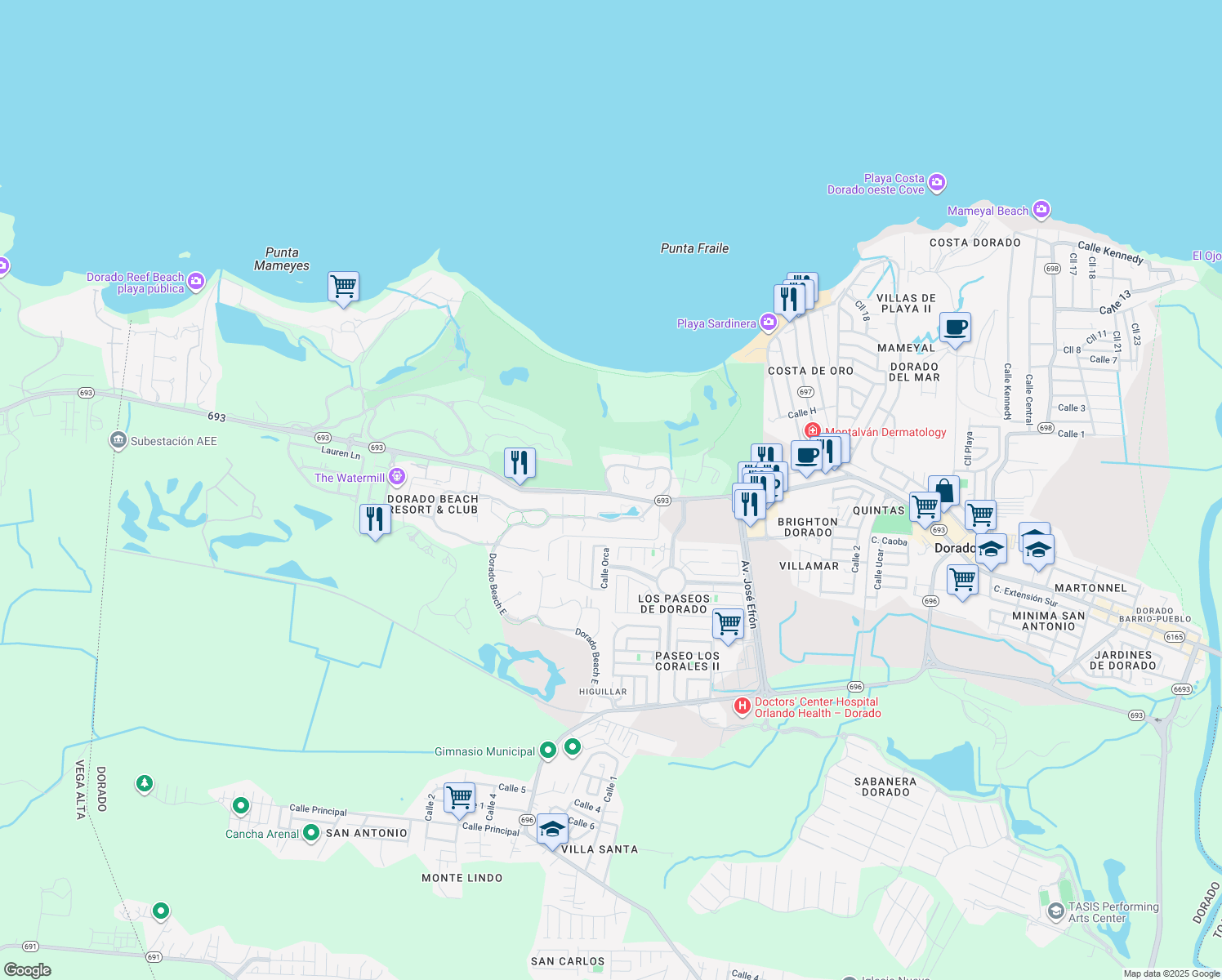 15 Dorado Beach East, Dorado Dorado - Walk Score