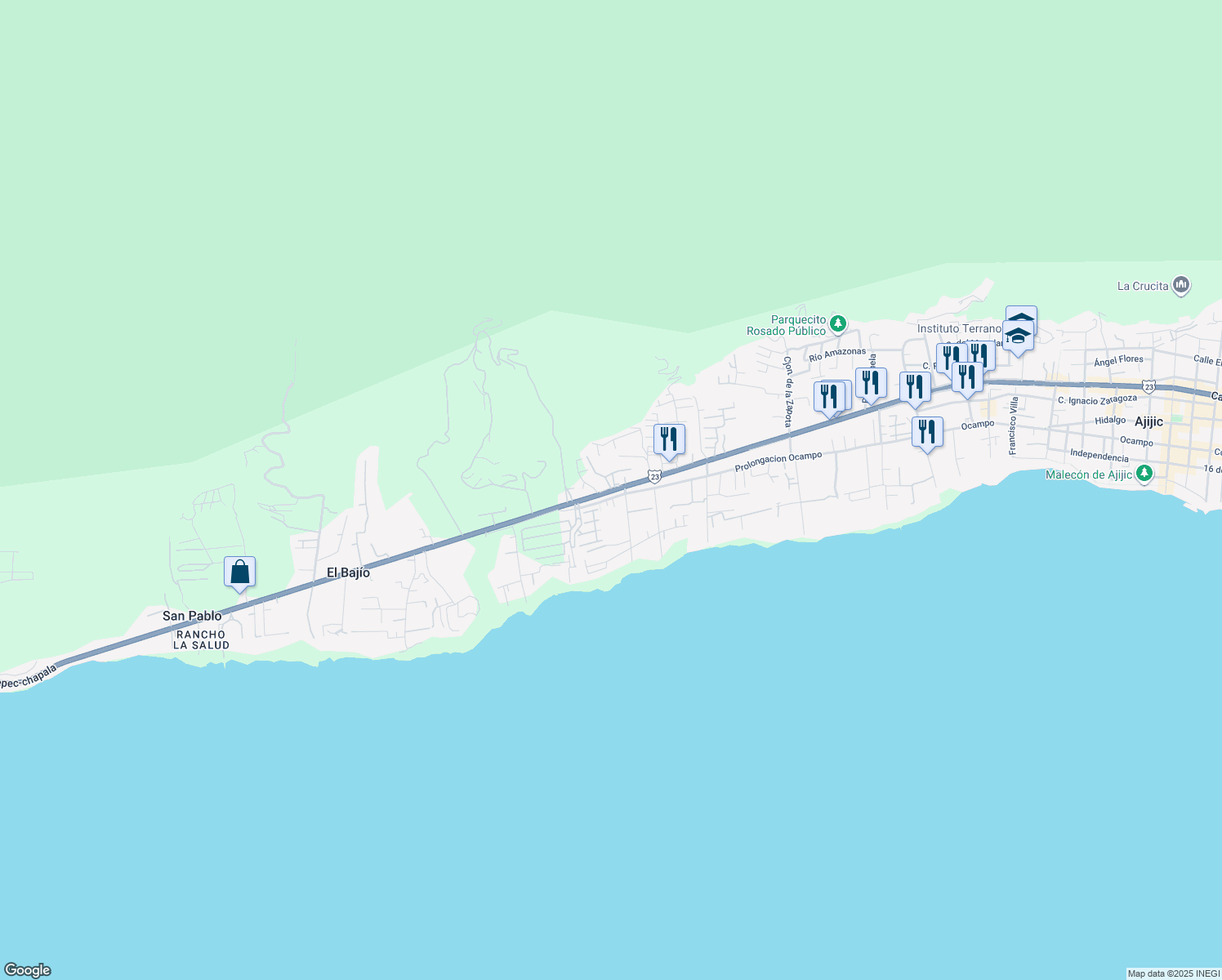 529 Carretera Jocotepec-chapala, Ajijic Jal. - Walk Score