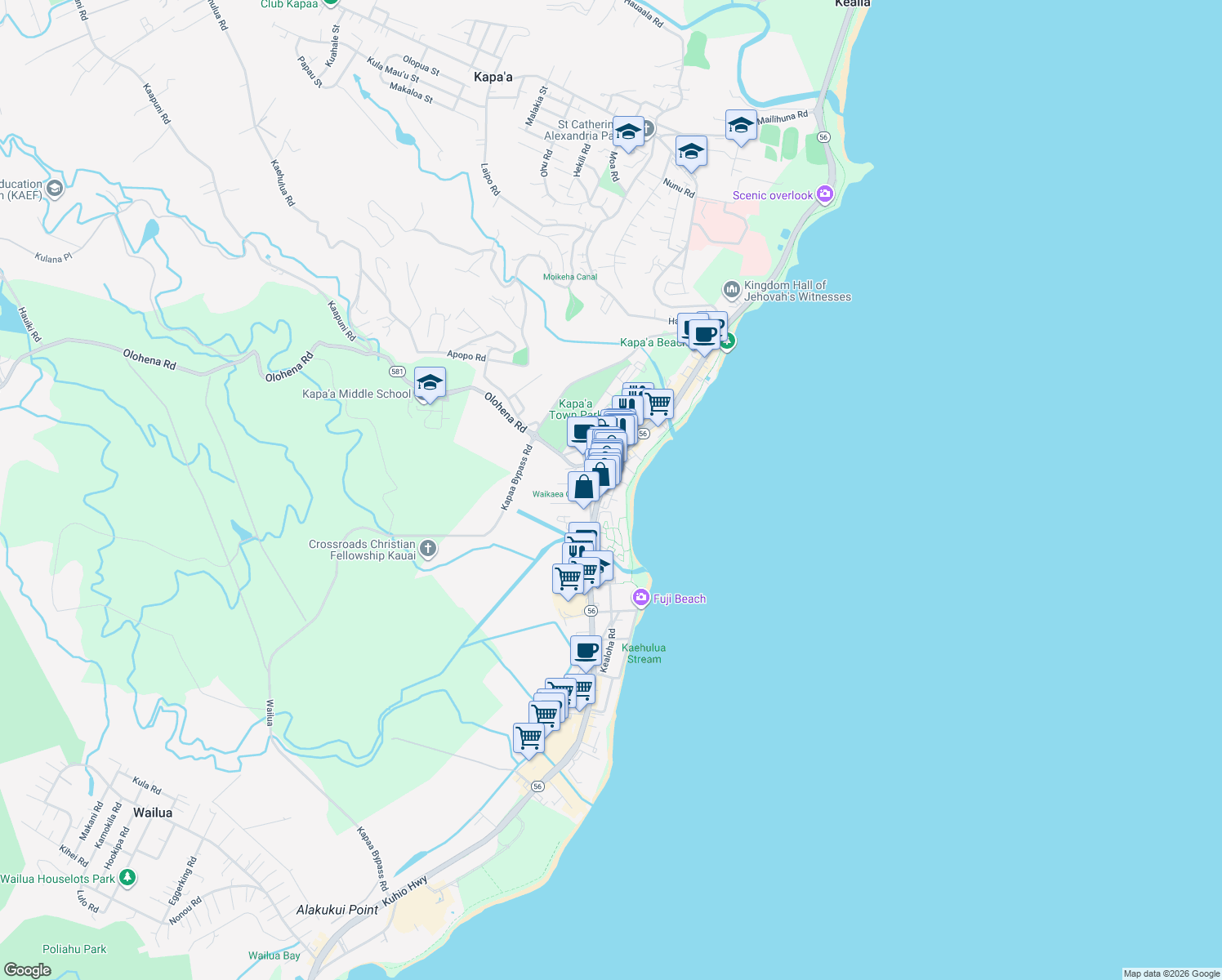 1317 Inia Street, Kapaa HI - Walk Score