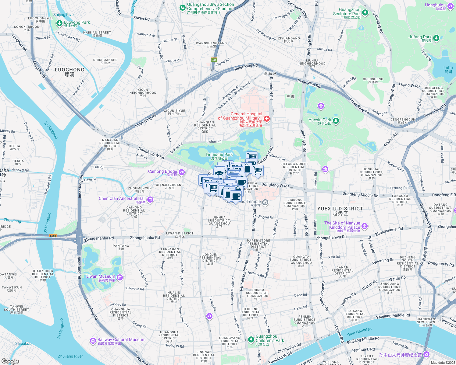 Guangzhou Shi Guangdong Sheng - Walk Score