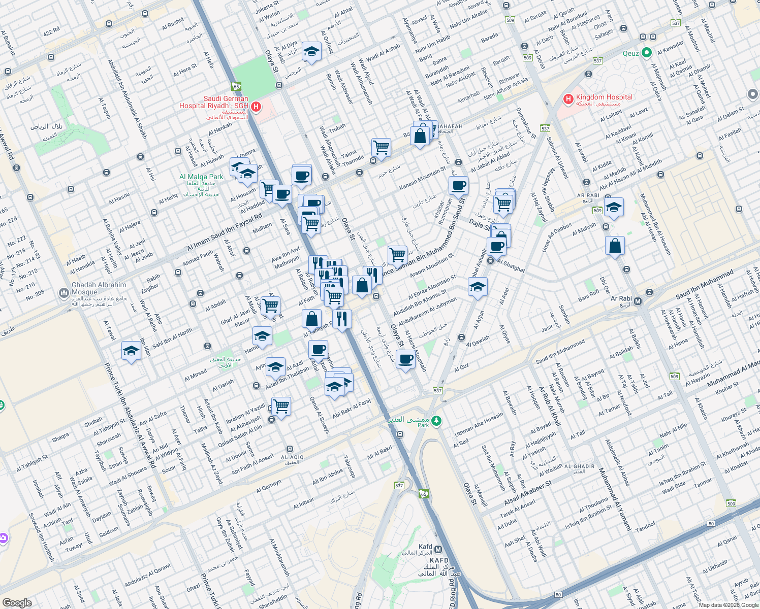 6928 Olaya Street, Riyadh Riyadh Province - Walk Score