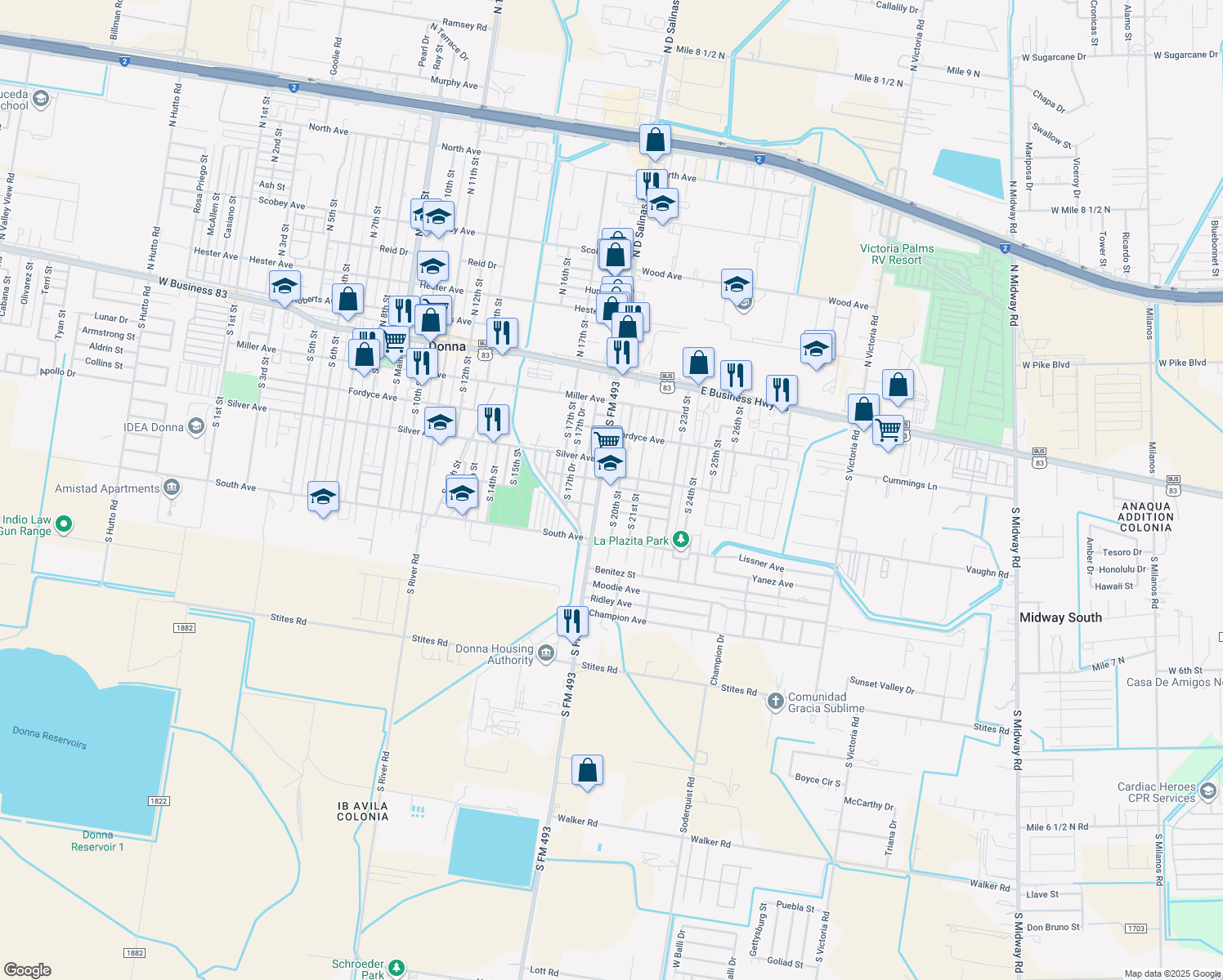 510 South Salinas Boulevard, Donna TX - Walk Score