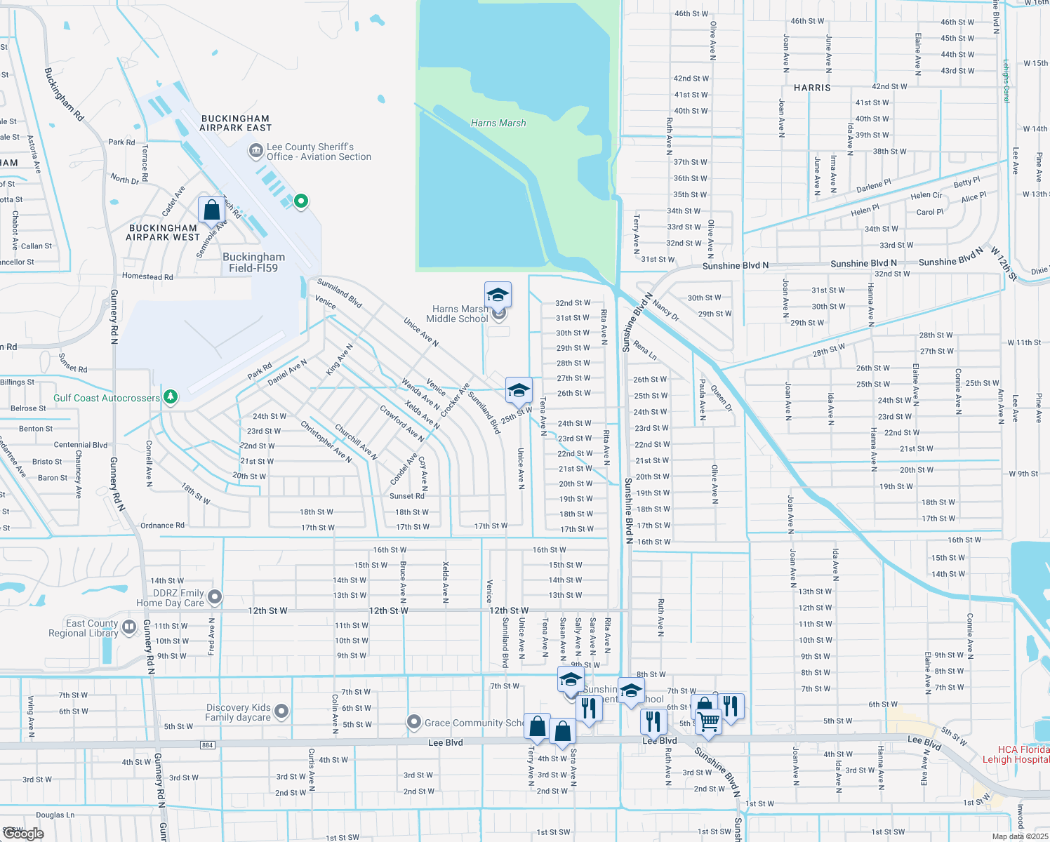 1742 Homestead Road, Lehigh Acres FL - Walk Score