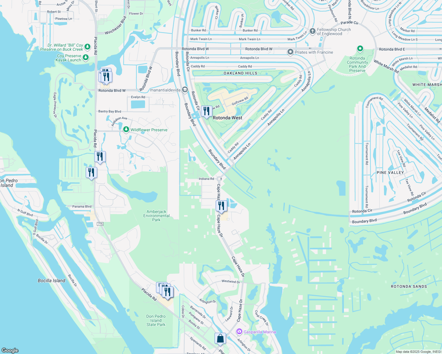 3586 Cape Haze Drive, Rotonda West FL - Walk Score