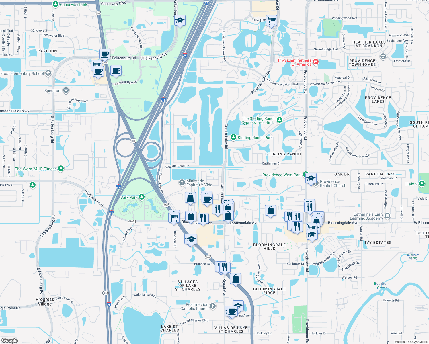 Map Of Riverview Florida Map