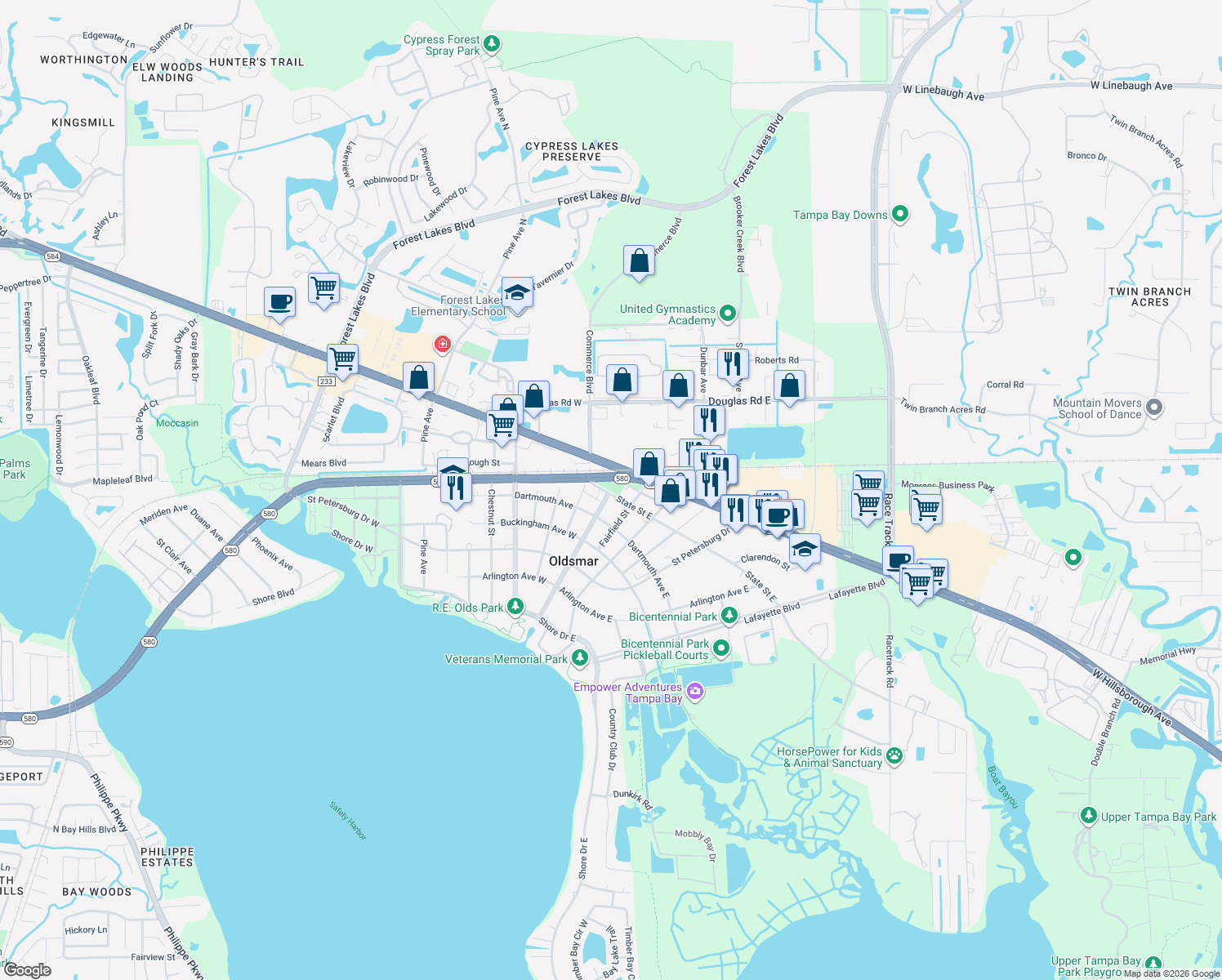 100 State Street West, Oldsmar FL - Walk Score