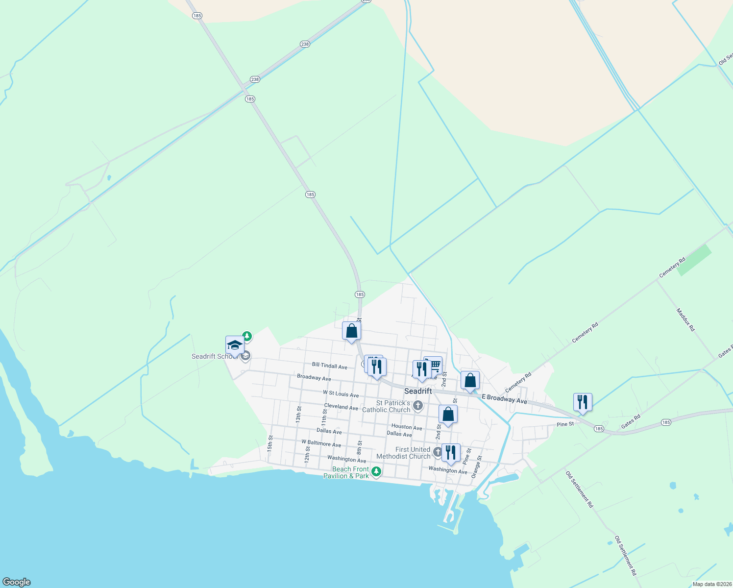 Seadrift TX - Walk Score