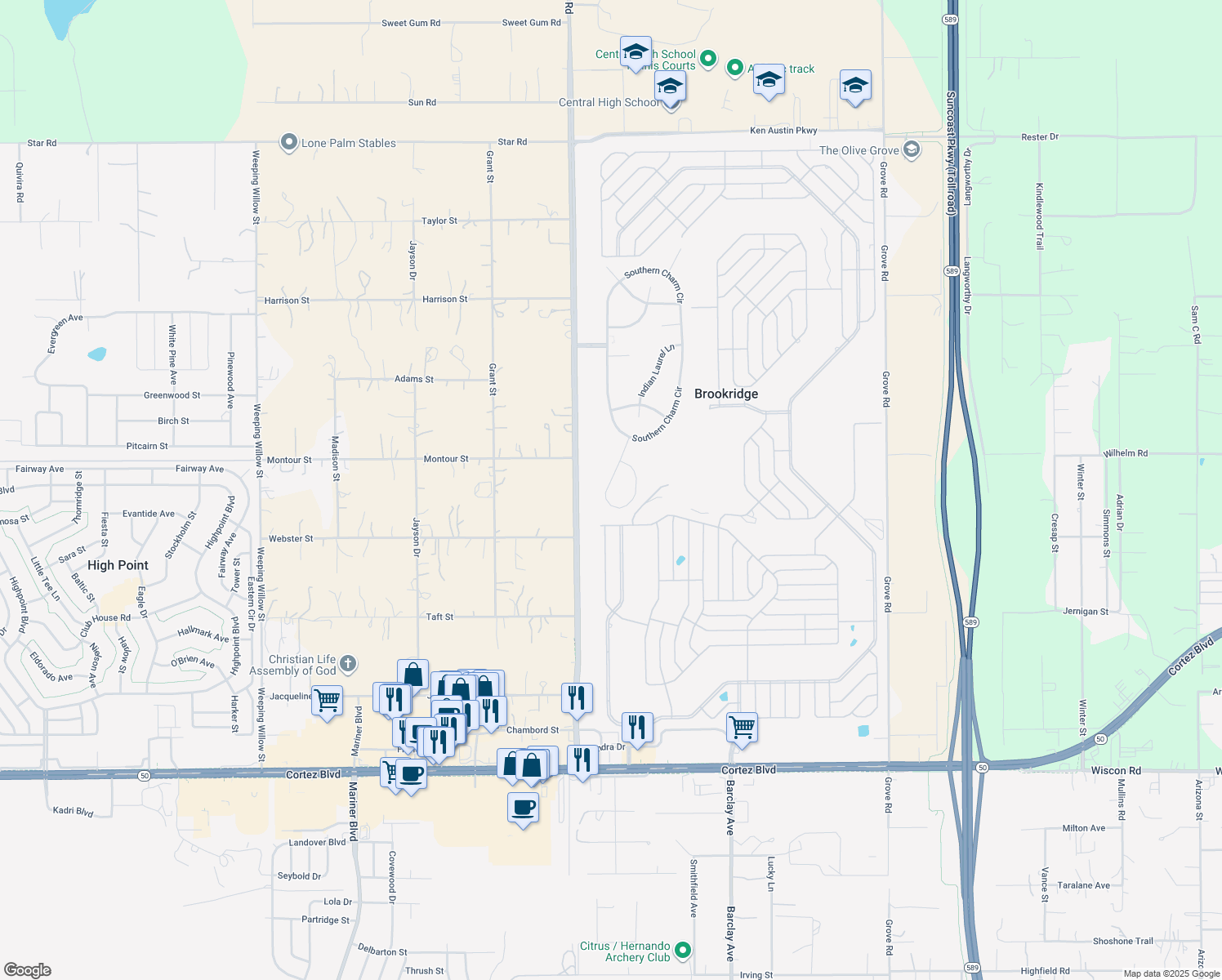 Brooksville FL - Walk Score
