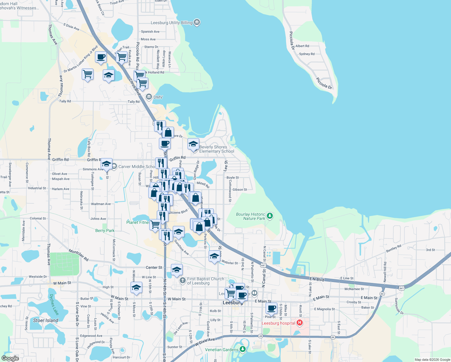 1108 Lee Street, Leesburg FL - Walk Score