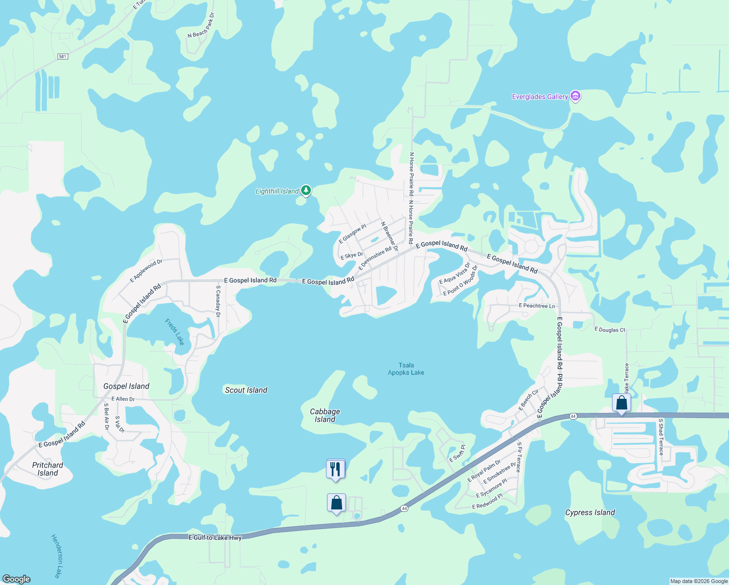 8618 East Gospel Island Road, Inverness FL - Walk Score