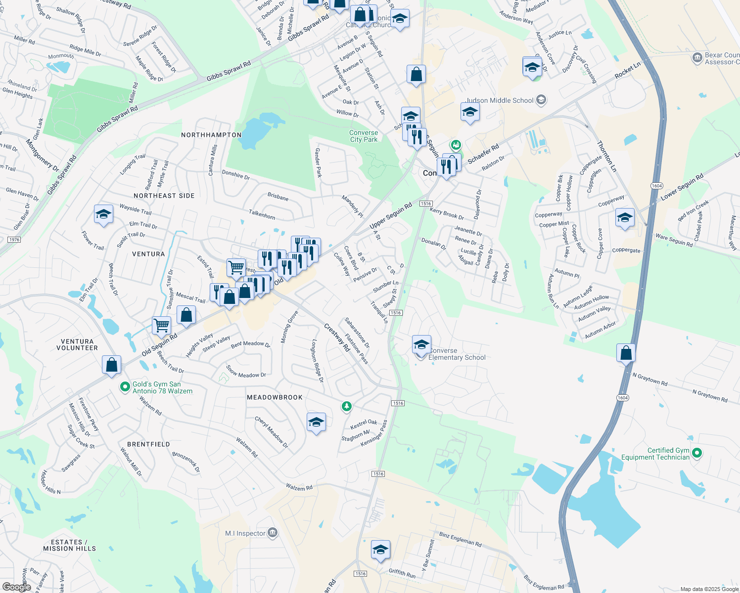 8802 Slumber Street, Converse TX - Walk Score