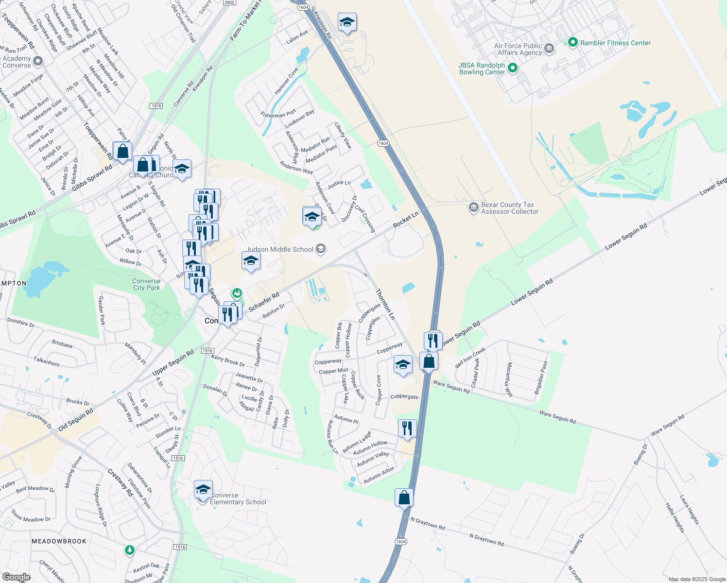 Copperstream, Converse TX - Walk Score