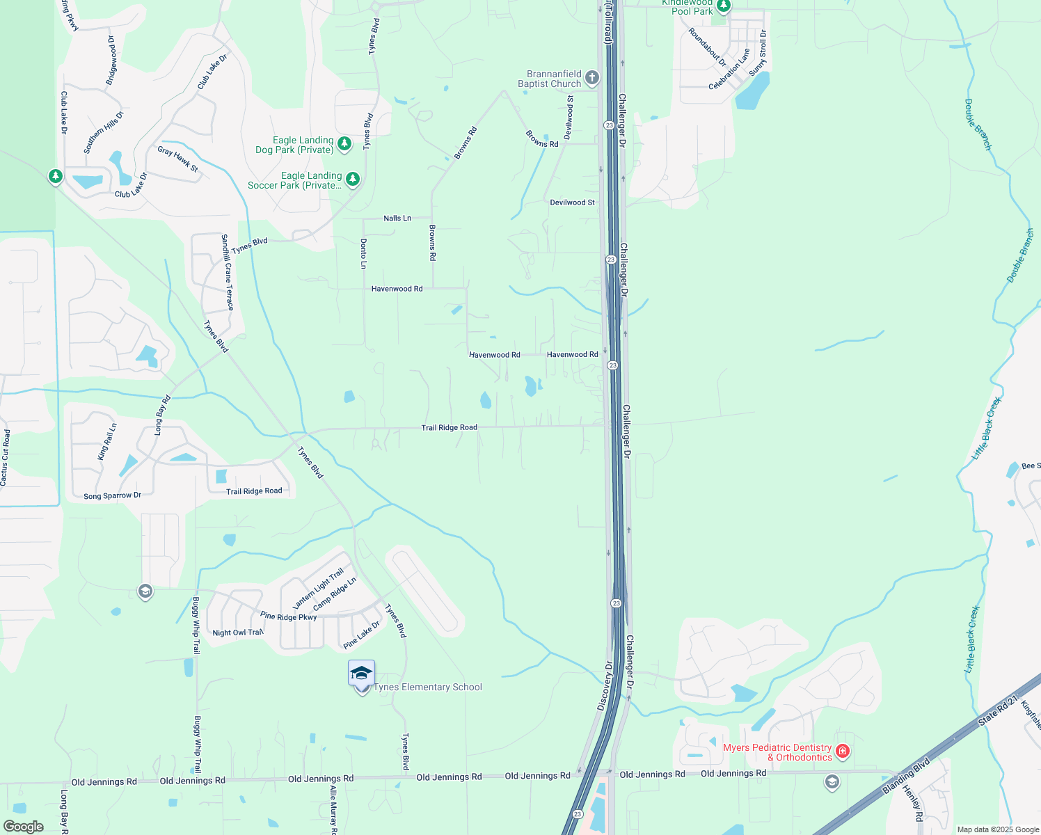 3498 Trail Ridge Road, Middleburg FL - Walk Score