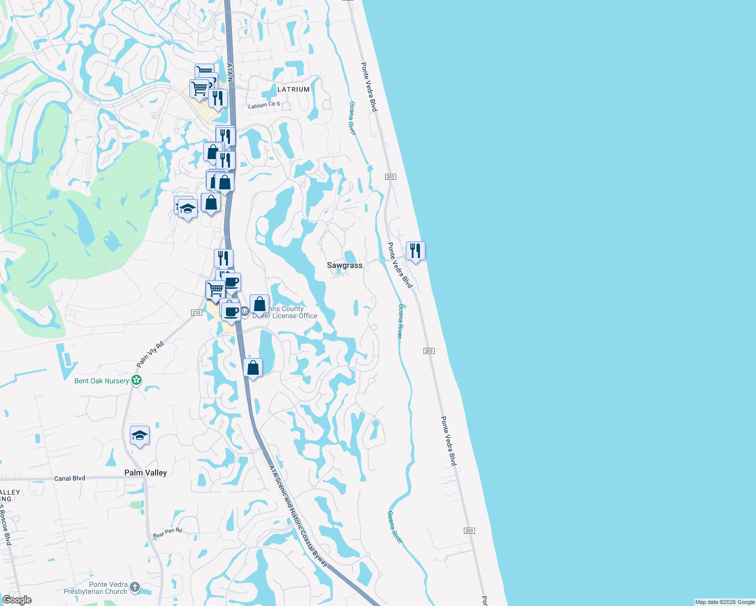 9926 Sawgrass Drive East, Ponte Vedra Beach FL - Walk Score