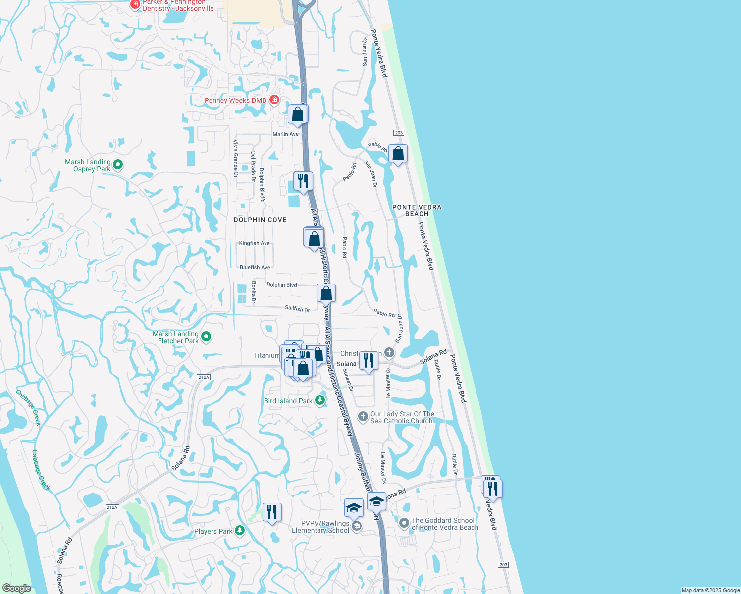 331 Pablo Road, Ponte Vedra Beach FL - Walk Score