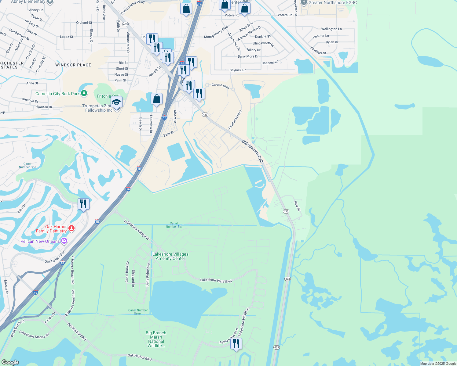 Slidell La Zip Code Map - Map