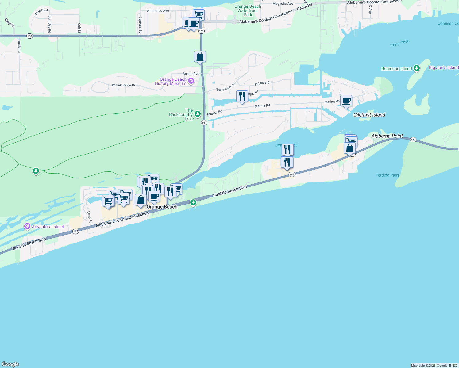 26201 Perdido Beach Boulevard, Orange Beach AL - Walk Score