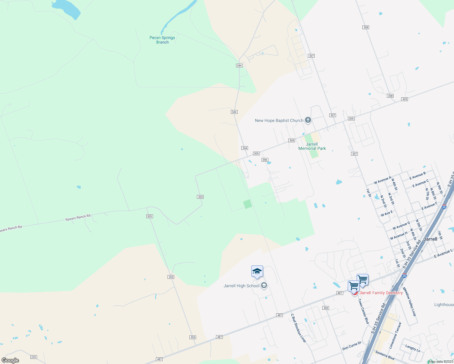 Jarrell TX - Walk Score