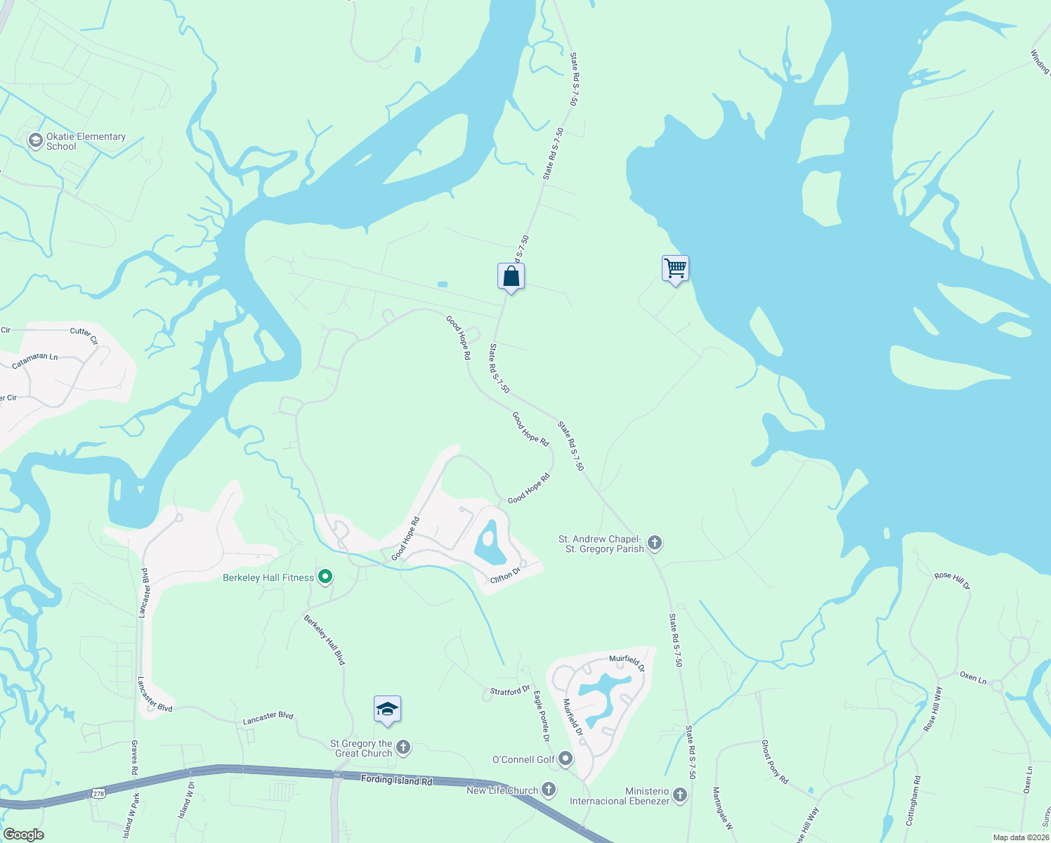 253 Good Hope Road, Okatie SC - Walk Score